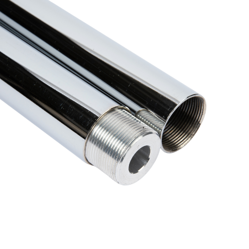 Polished Chrome Threaded Closet Rod – The Closet Rod Company