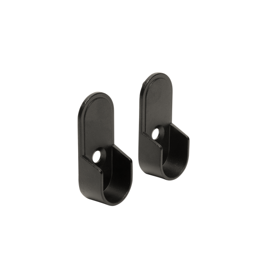 Oval Oil-Rubbed Bronze Closet Rod End Supports – The Closet Rod Company