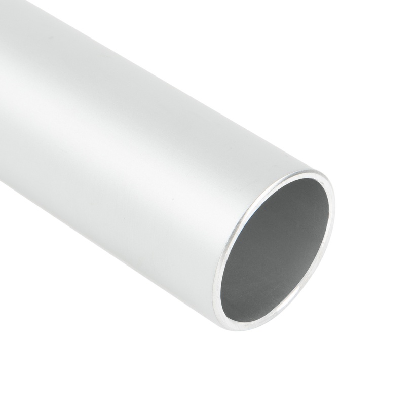 1-5/16" Satin Aluminum Round Closet Rod | Aluminum Hanging Bar – The ...